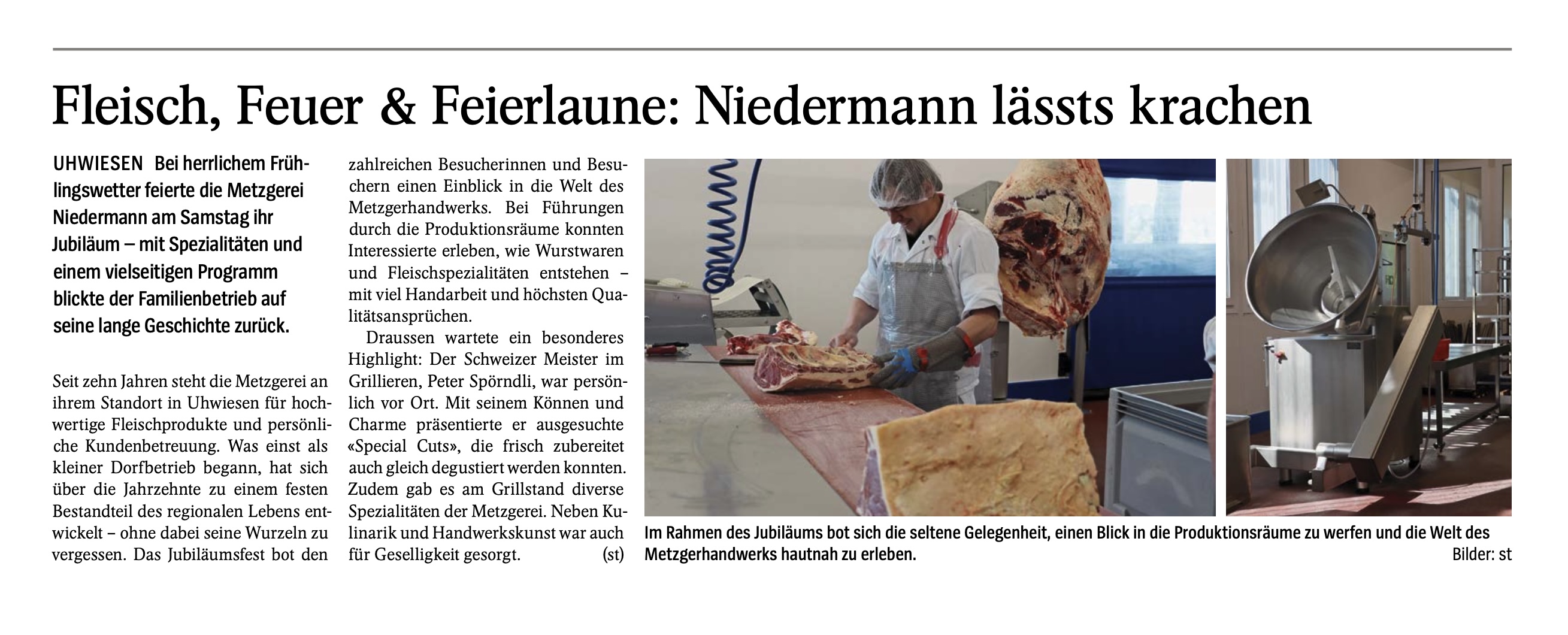 Metzgerei Niedermann